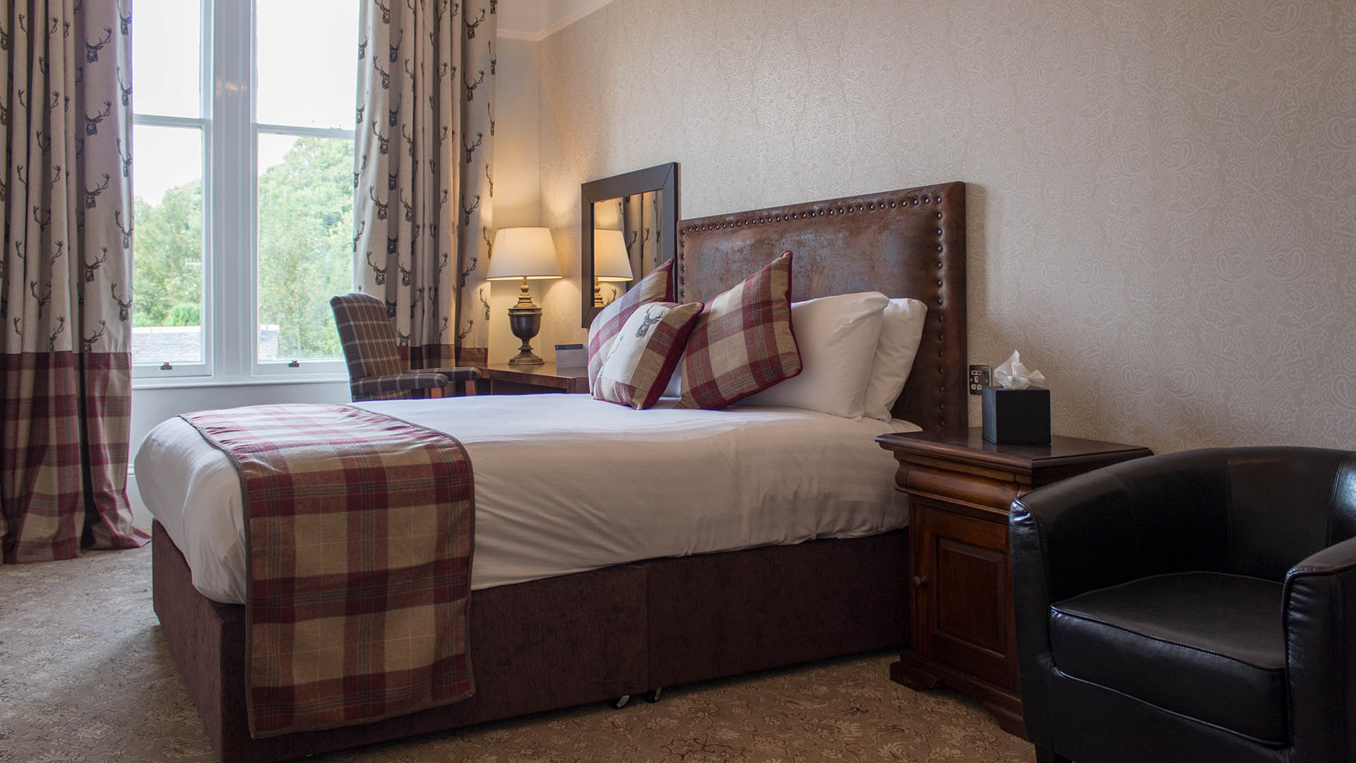 Deluxe Double Rooms | Scotlands Spa Hotel in Pitlochry