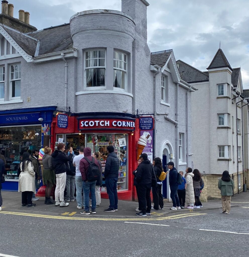 Scotch Corner Pitlochry | Ice Cream Scotland | Scotlands Spa Hotel