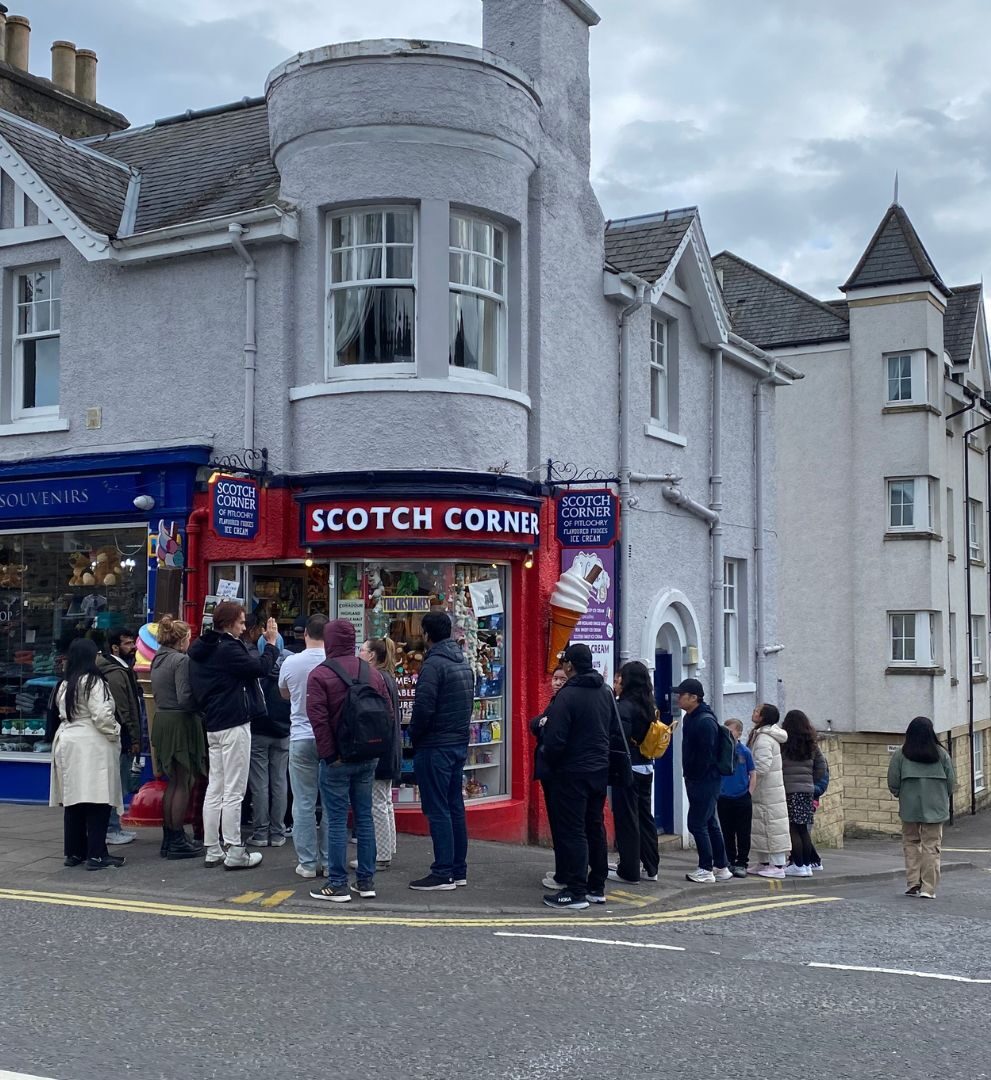 Scotch Corner Pitlochry | Ice Cream Scotland | Scotlands Spa Hotel